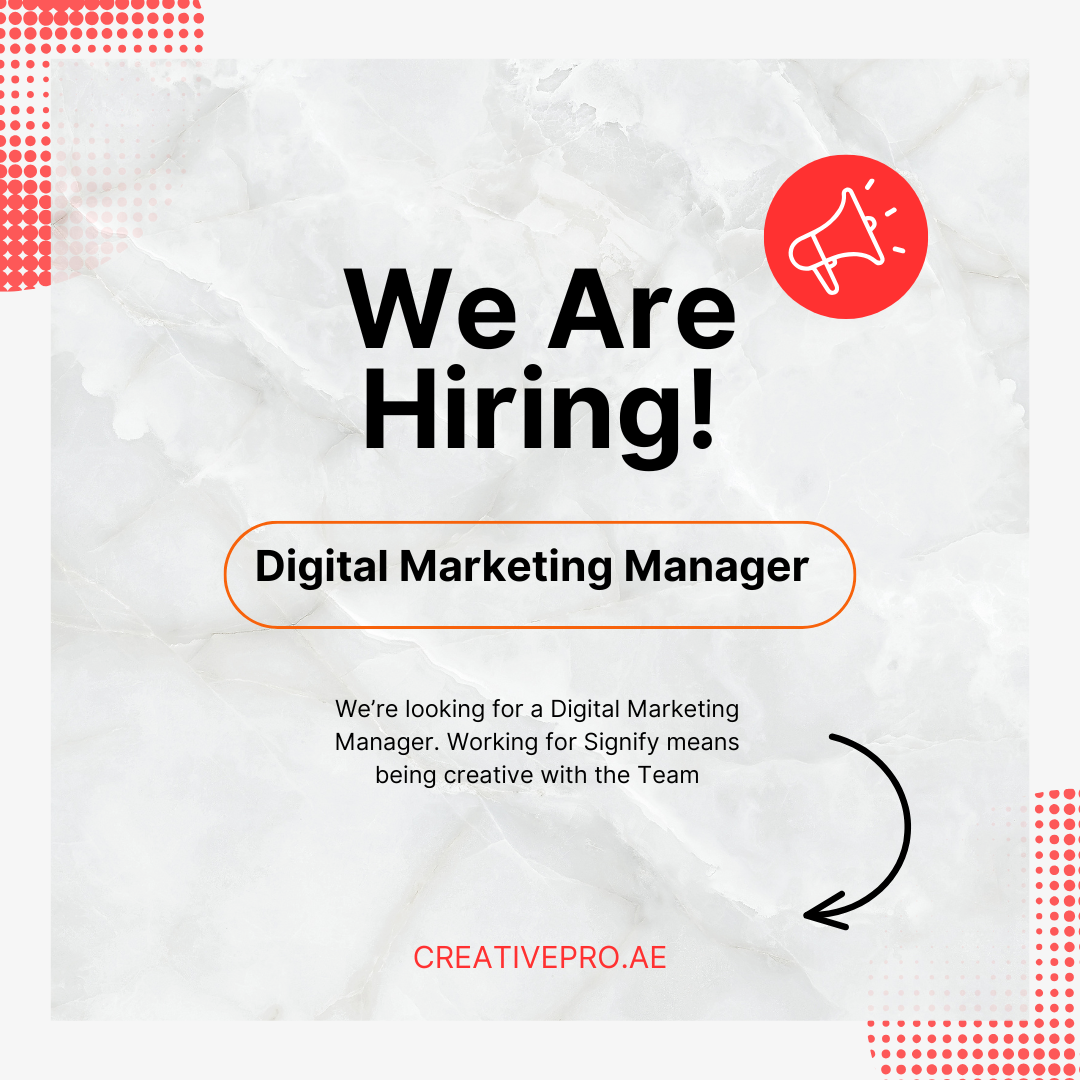 Digital Marketing Manager - CreativePro